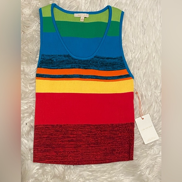 Vici | Tops | Multicolor Tank Top Thicker Material New With Tags From ...